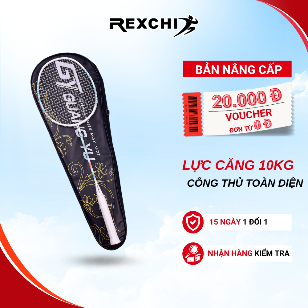 Guang Yu Hummingbird Blue Shooting Blue Line 4UG5 10kg badminton racket ...