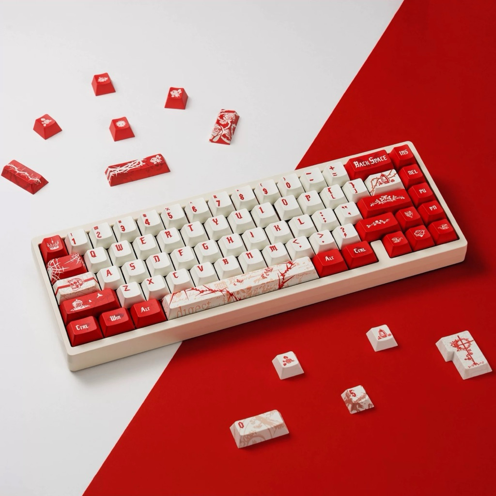 Keycap CMK Thorn Rose | Profile Cherry | Keyboard Studio | Shopee ...