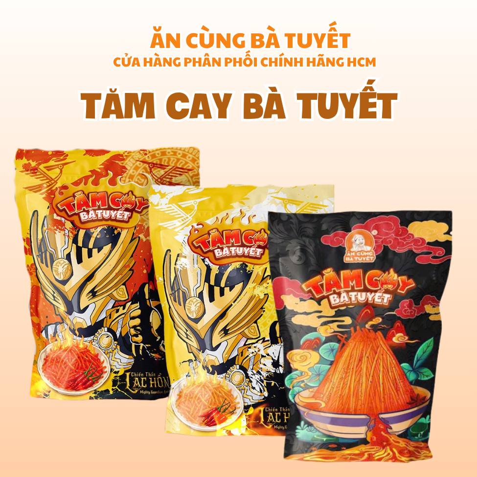 1 pack of spicy toothpicks to eat with Mrs. Tuyet, spicy pink peanut ...