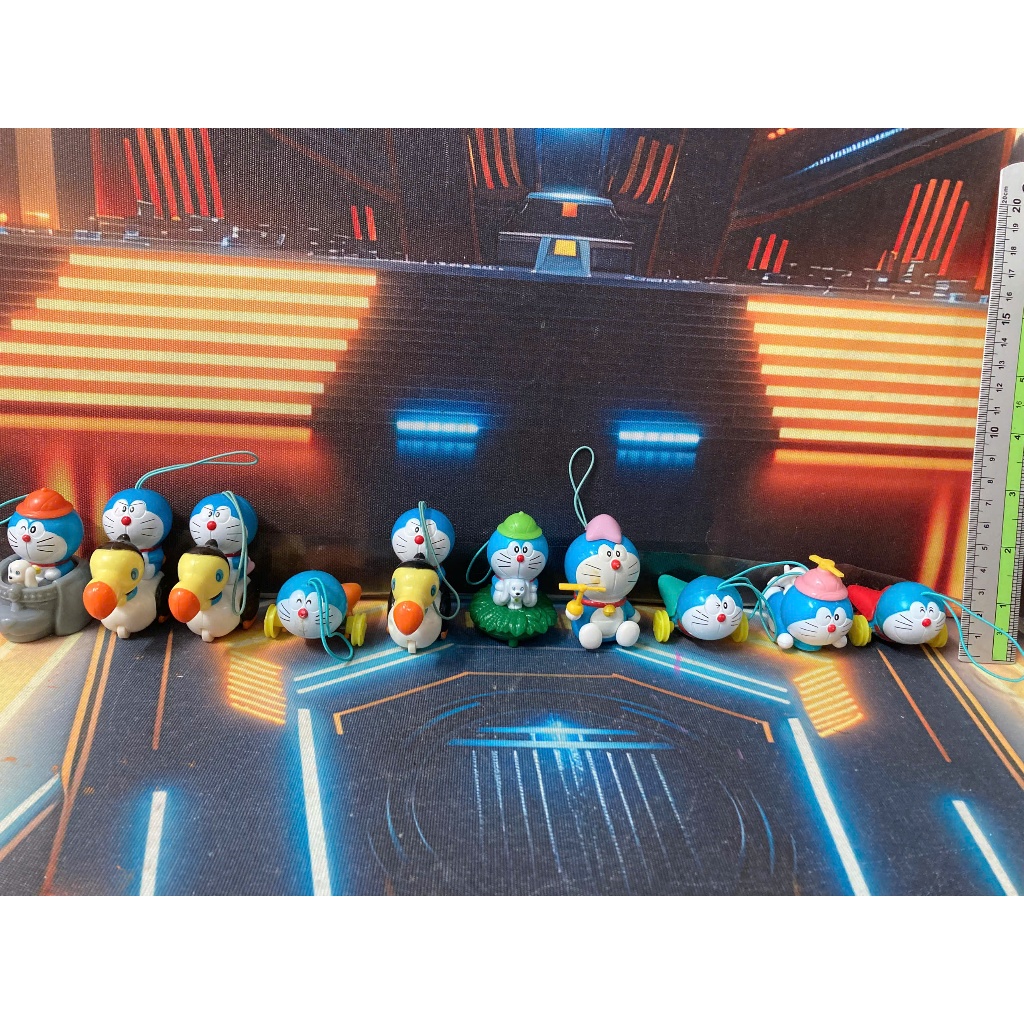Doreamon Set of 10 models as shown | Shopee Philippines