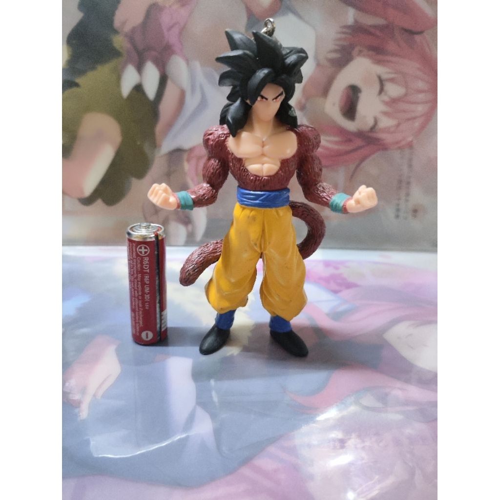 Goku super saiyan 4 dragon ball GT keychain model | Shopee Philippines