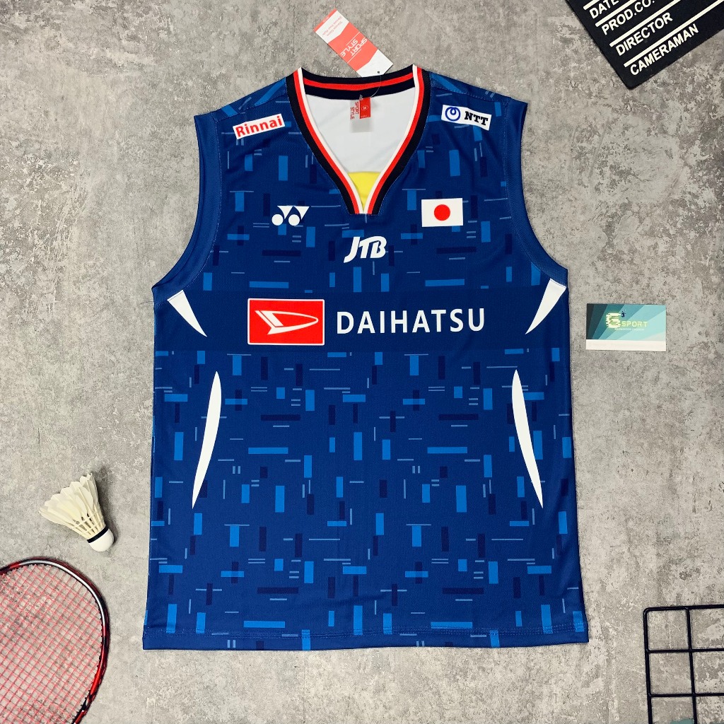 YONEX SHIRT Sleeveless JAPAN BADMINTON, JAPAN National Team Badminton ...