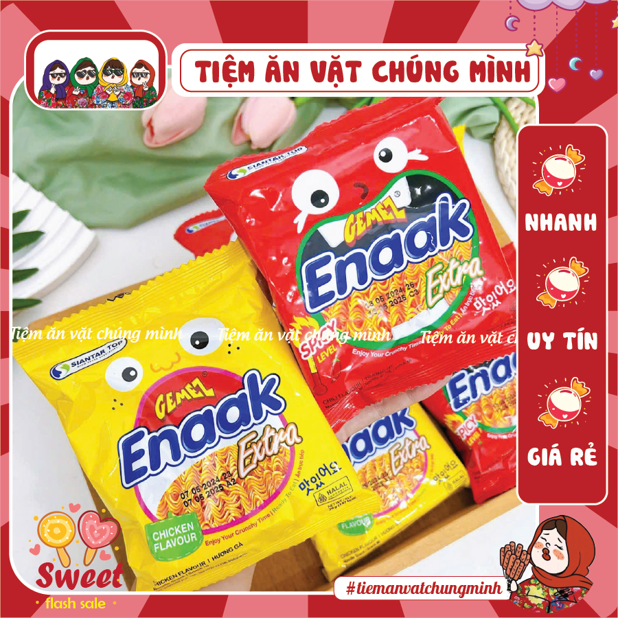 Enaak Indonesian Children's Noodle Snack Combo with traditional chicken ...