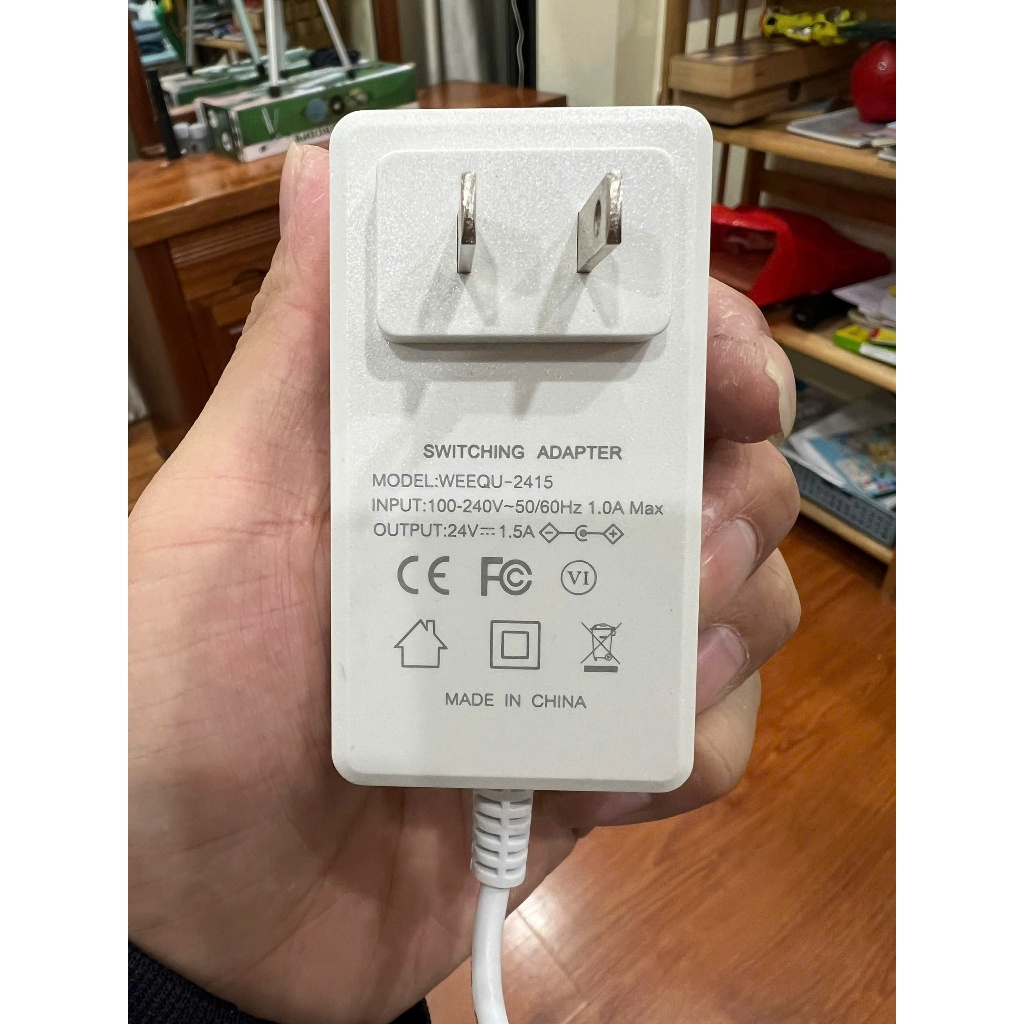 Adapter / Power Supply 24V 1.5A for Levoit Pet Vital 100S Air Purifier ...