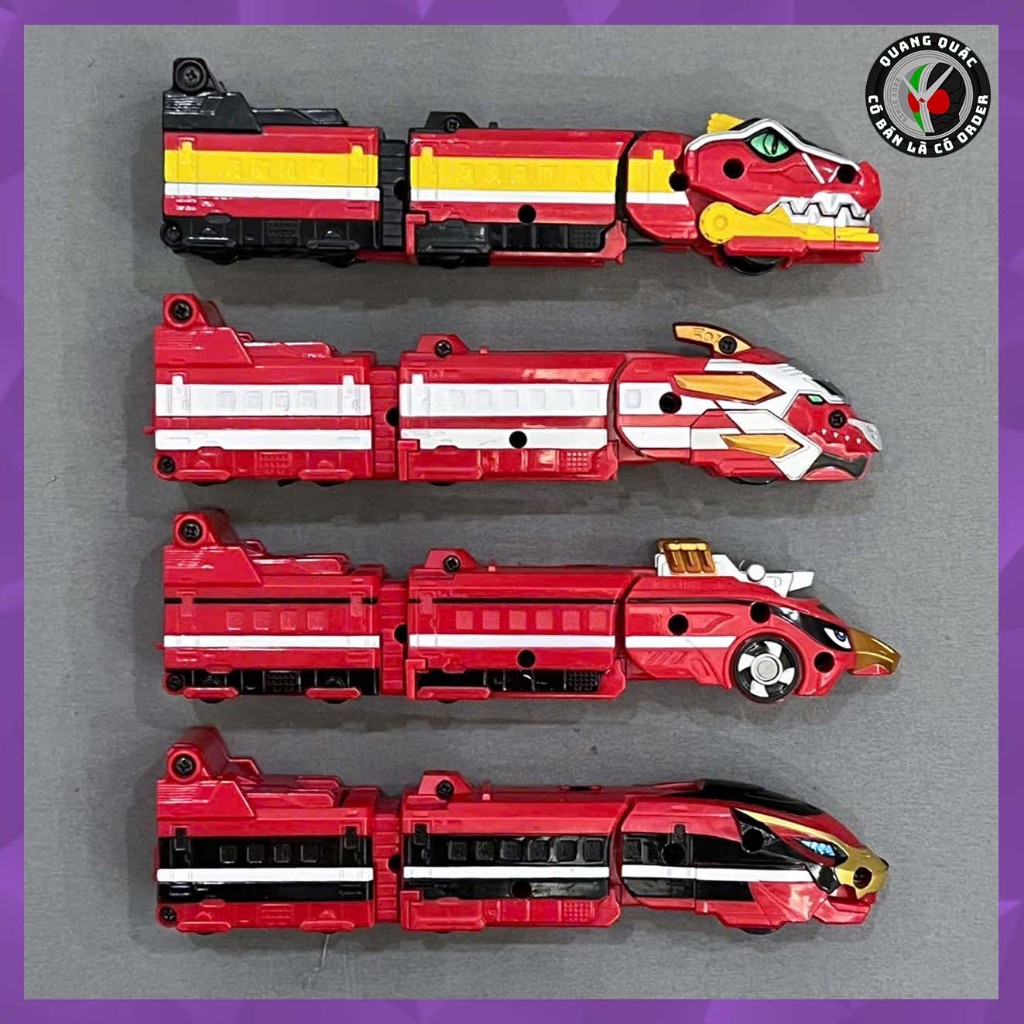 Genuine toy figure DX Ressha Gattai Series EX ToQ-Oh - Ressha Sentai ...