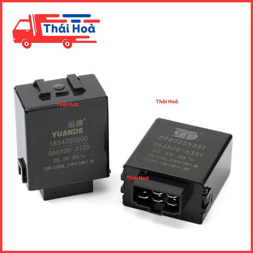Isuzu 24v 6-pin turn signal relay, Isuzu 6-pin turn signal flasher ...