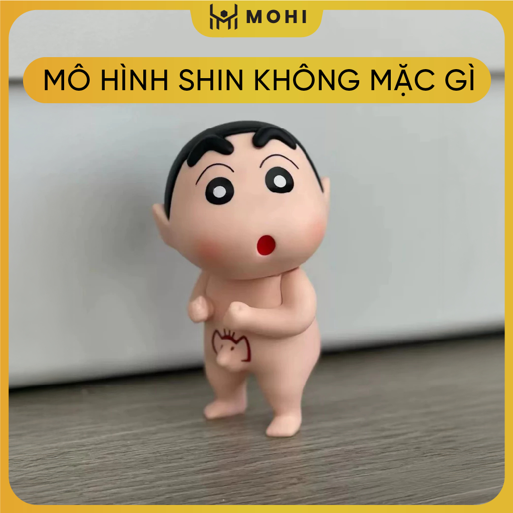 Shin model doesn't wear anything, 11cm tall, weighs 200gr | Shopee ...