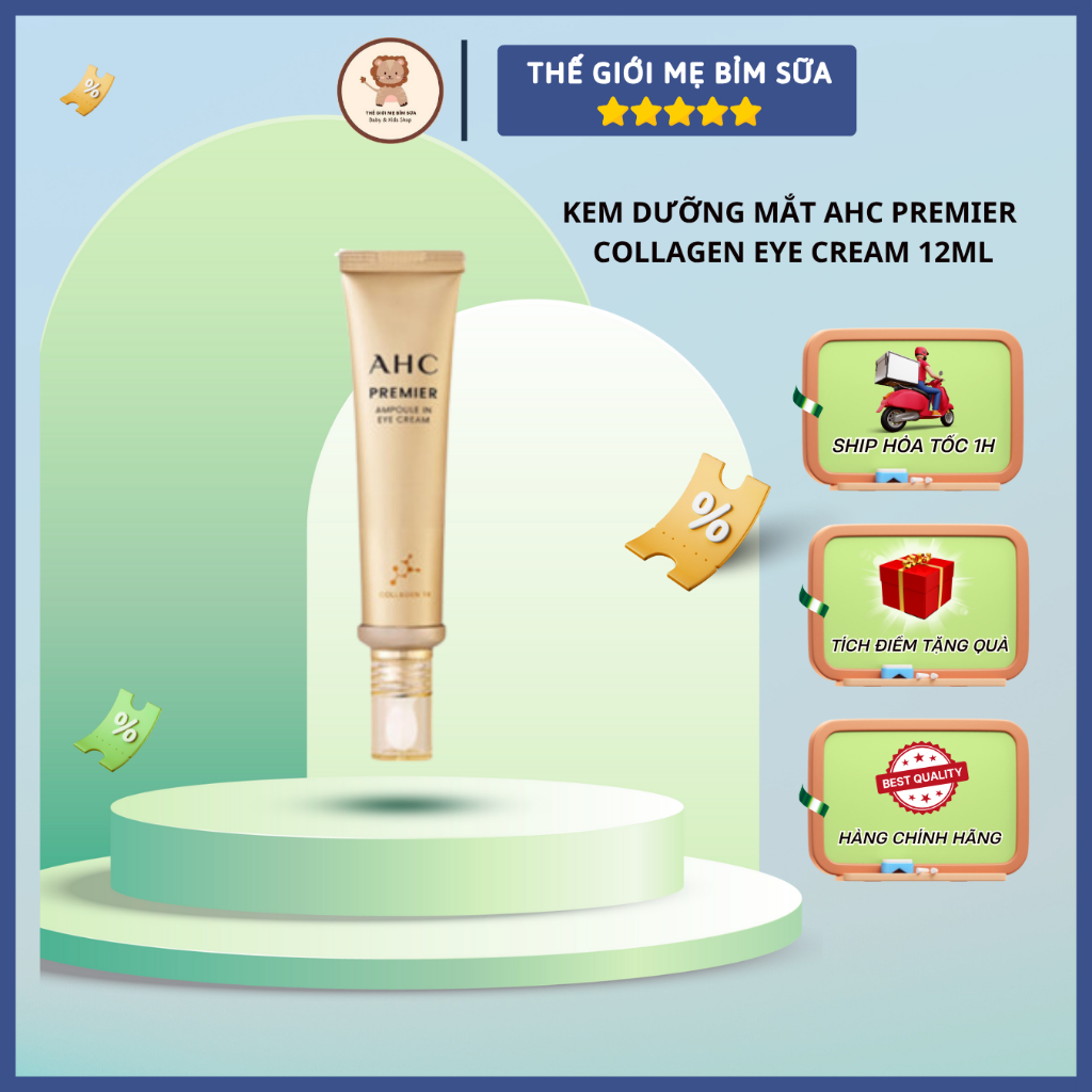 AHC PREMIER COLLAGEN Eye Cream 12ml cares and improves Eye area | Shopee Philippines