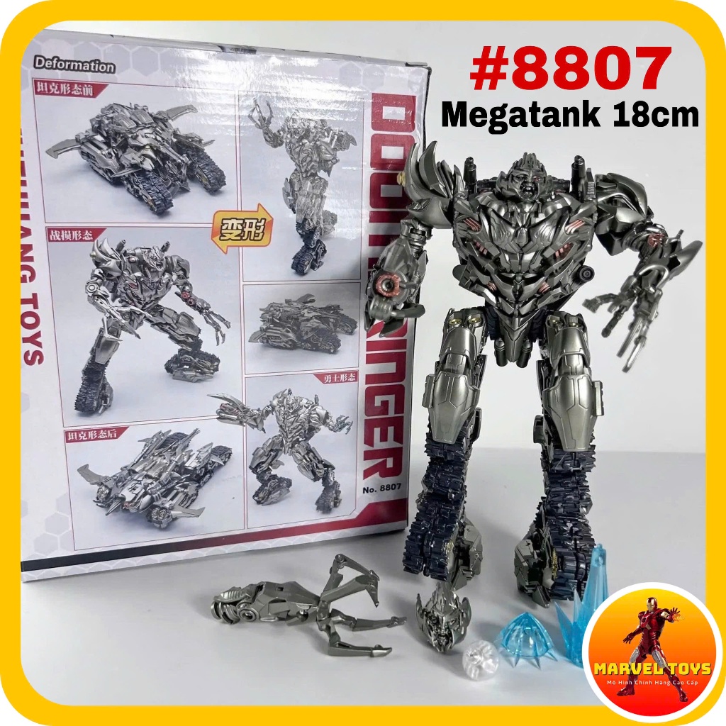 Megatank Megatron Model 18cm 8807 KO SS13 Transformation Tank ...