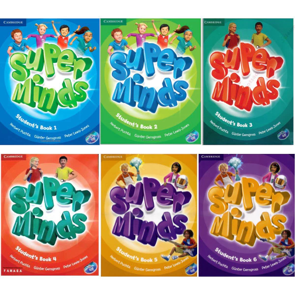 Book - Super Minds 1,2,3,4,5,6 (Student's book + Workbook) | Shopee ...