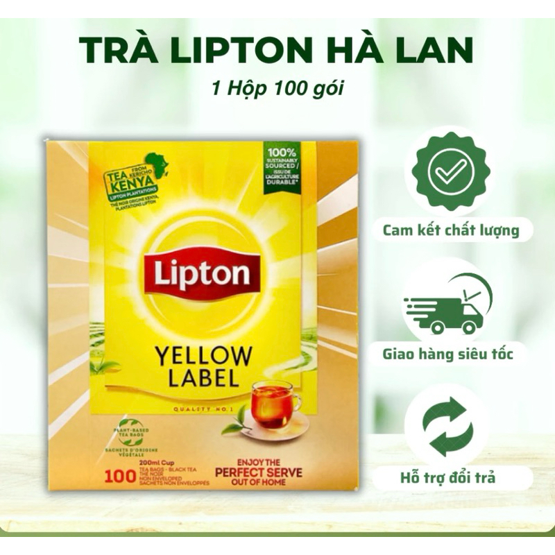 Lipton Dutch Tea Bags Box 100 packs (200g) | Shopee Philippines
