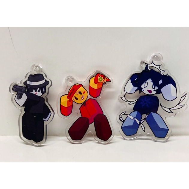 Forsaken roblox keychain keychain for bag | Shopee Philippines