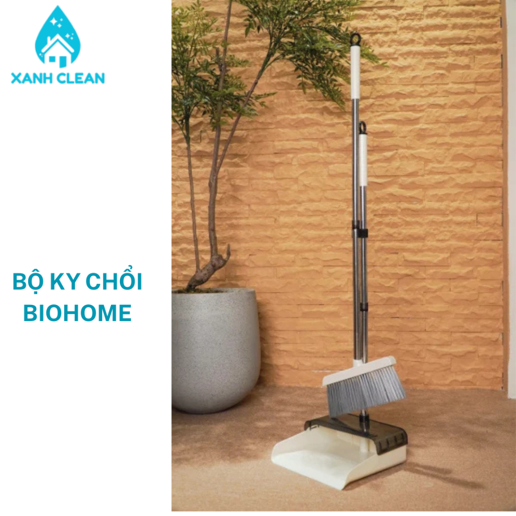 Easyclean 02 Biohome (Straight) 925 broom set sweeps the floor, saves ...