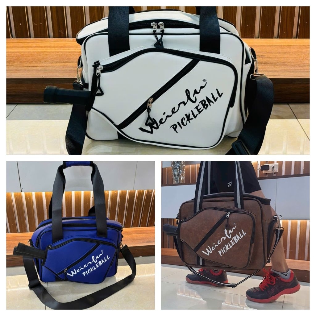 Weierfu PU Leather Pickleball Bag (Processed) | Shopee Philippines