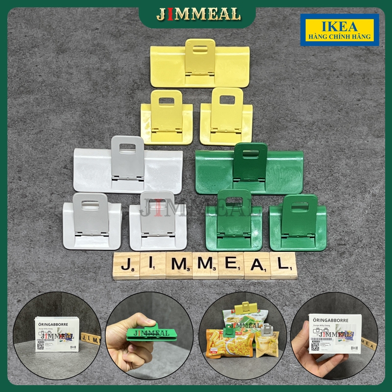 [Genuine] [IKEA] Set of 9 Sealing Clips, IKEA ORINGABBORRE Food Bag ...