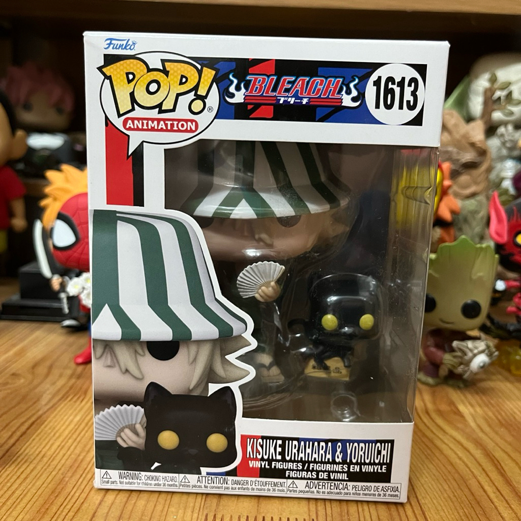Funko Pop! Bleach Kisuke Urahara & Yoruichi 1613 (box real) | Shopee ...