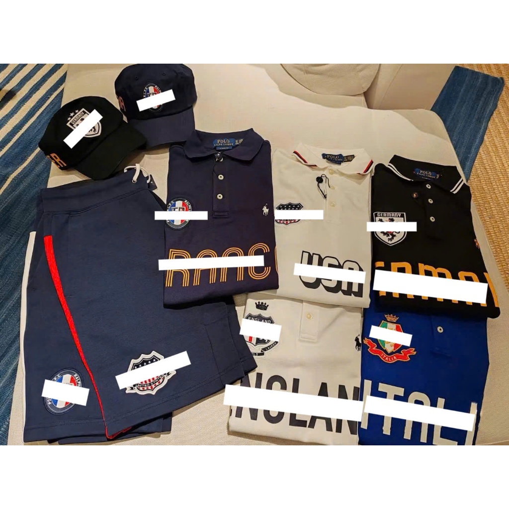 Polo Flag of basic Countries Men/Women | Shopee Philippines