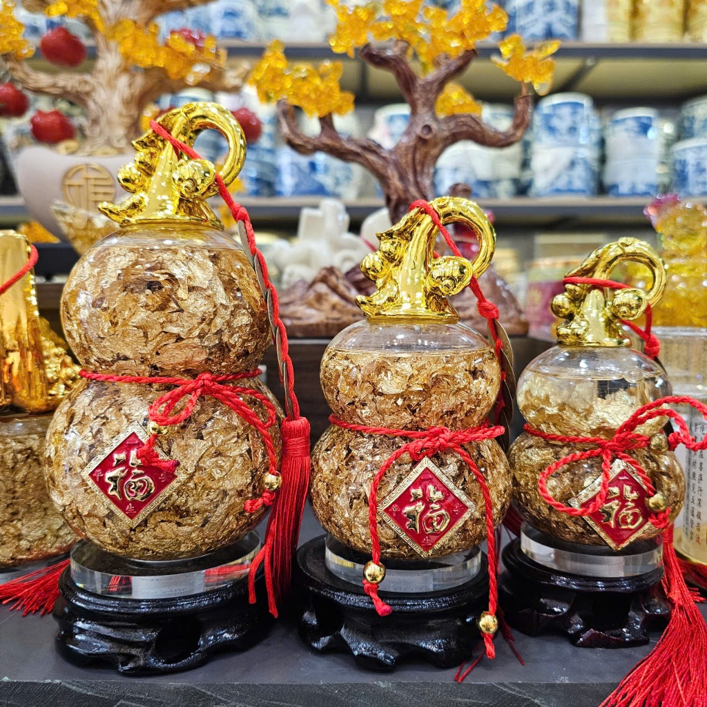 Golden Gourd, Golden Treasure Money Bag, Gold Leaf Jar, High-Quality ...