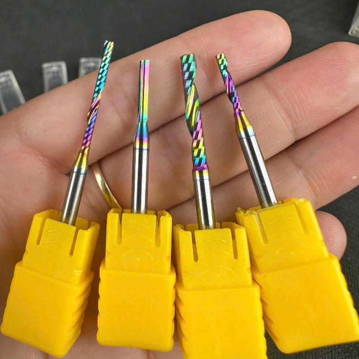 CNC Twisted Cutting Bit 1me non 3.175 hard plated Specialized for Mica ...