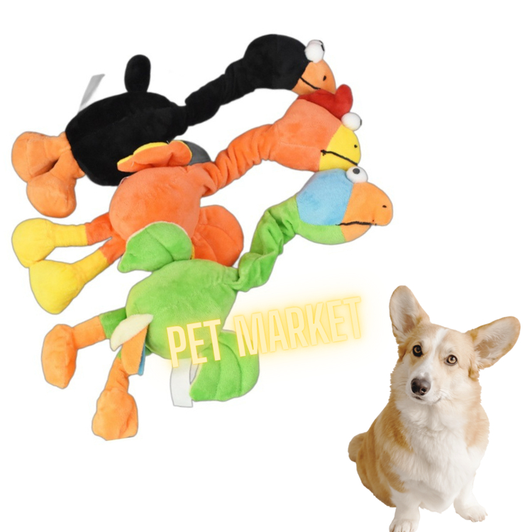 BIG CHICKEN STUFFED ANIMALS WITH SCREAMING SOUNDS FOR DOGS AND CATS TO ...