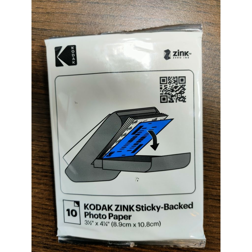 Large format Zink printing paper size 3.5x4.25 inches - Kodak machine ...