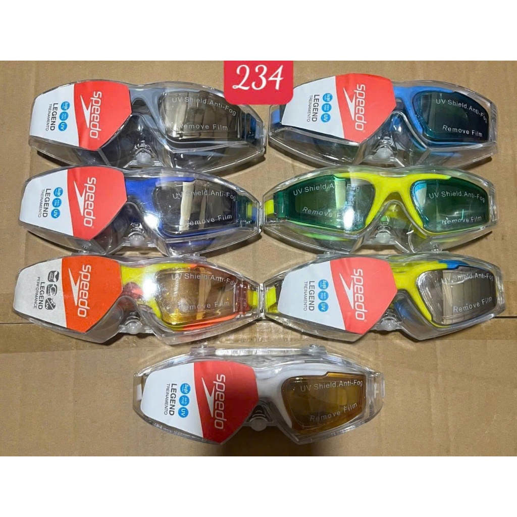 SPEEDO 234 SWIMMING GLASSES IN MANY COLORS RANDOM COLOR DELIVERY ...