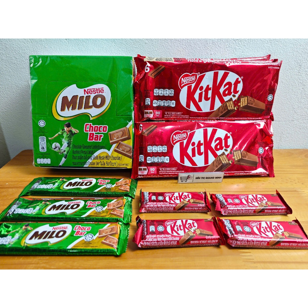 Chocolate KitKat, Milo - Nestle 17g, 30g/Bar | Shopee Philippines