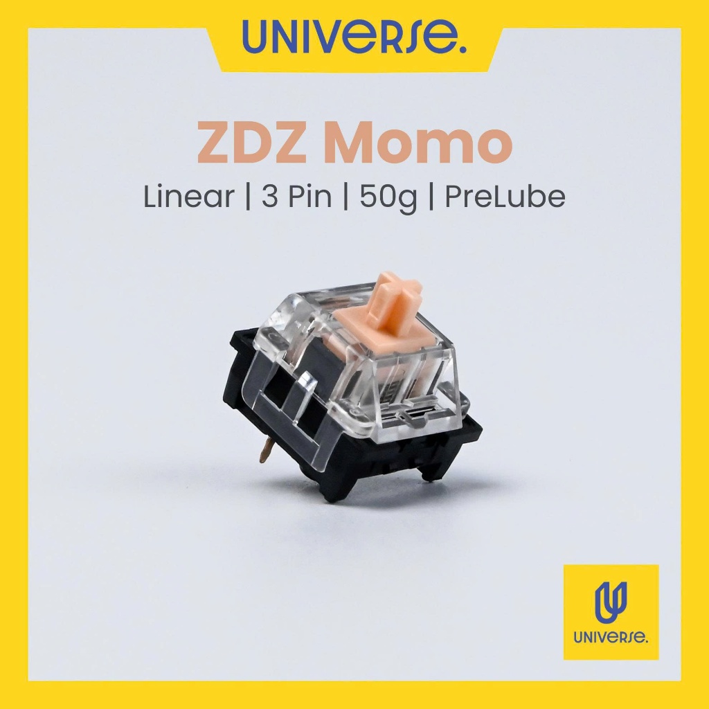 Switch ZDZ Momo 3 PIN Linear Switch 50g mechanical keyboard switch Momo ...