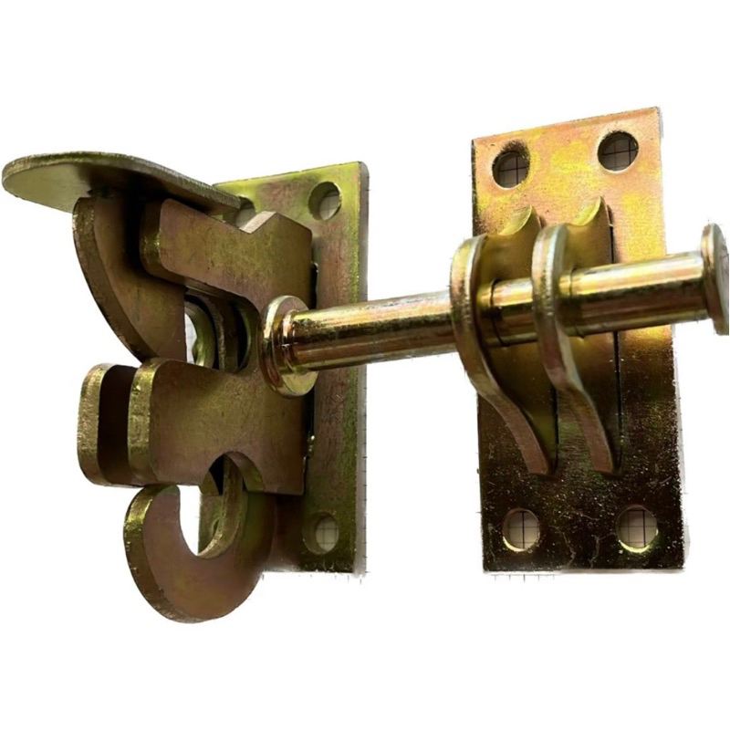 Copper-plated Automatic Door Latch, Smart, Safe, Easy to Use | Shopee ...