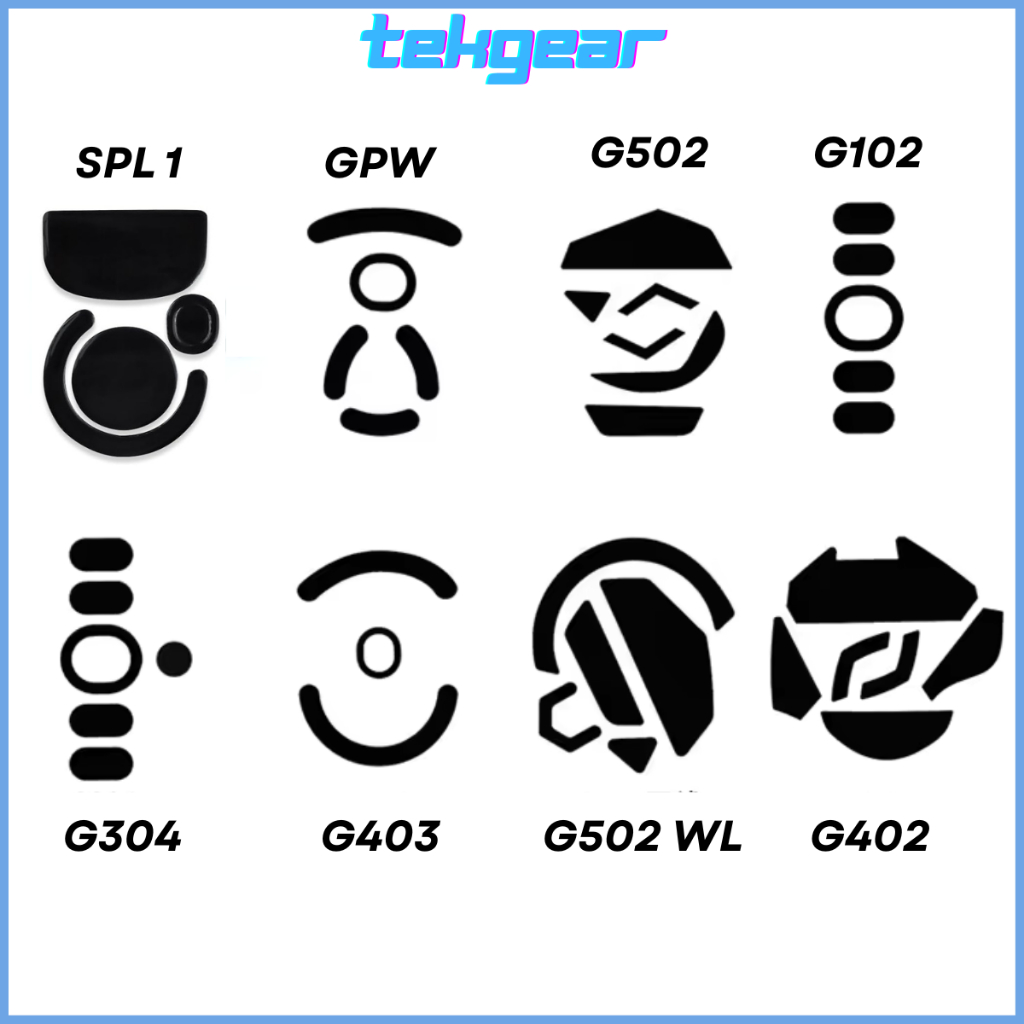 Mouse Feet/ Mouse Feet Logitech G102 G304 G403 G603 G703 G502 GPW SPL 1 ...