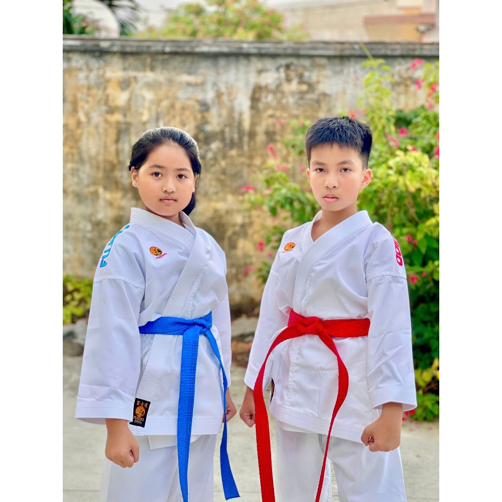 [COMBO 2 SHIRT 1 PANTS] Karate Kata martial arts uniform for high-class ...