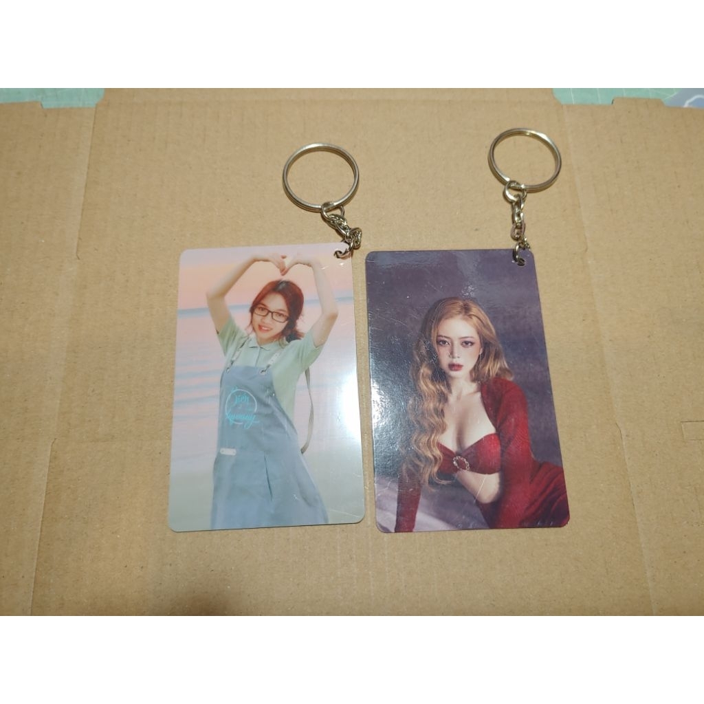 Plastic card keychain with photo printed on request | Shopee Philippines