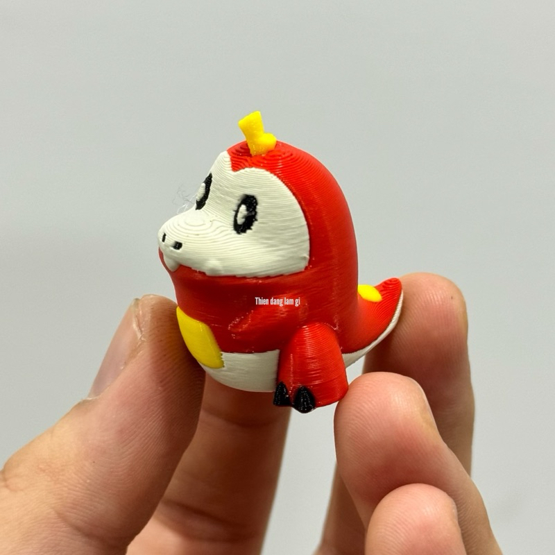 Fuecoco Pokemon | What is it doing | 3D printing Keychain Toys | A02-01 ...