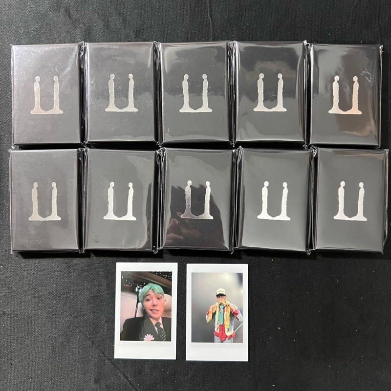 Genuine Official GD G-dragon Bigbang Ubermensch Photocard Set | Shopee ...