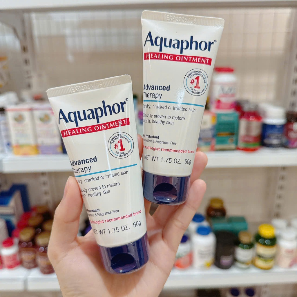 Aquaphor Advanced Therapy Healing Ointment Multi-Purpose Moisturizing ...