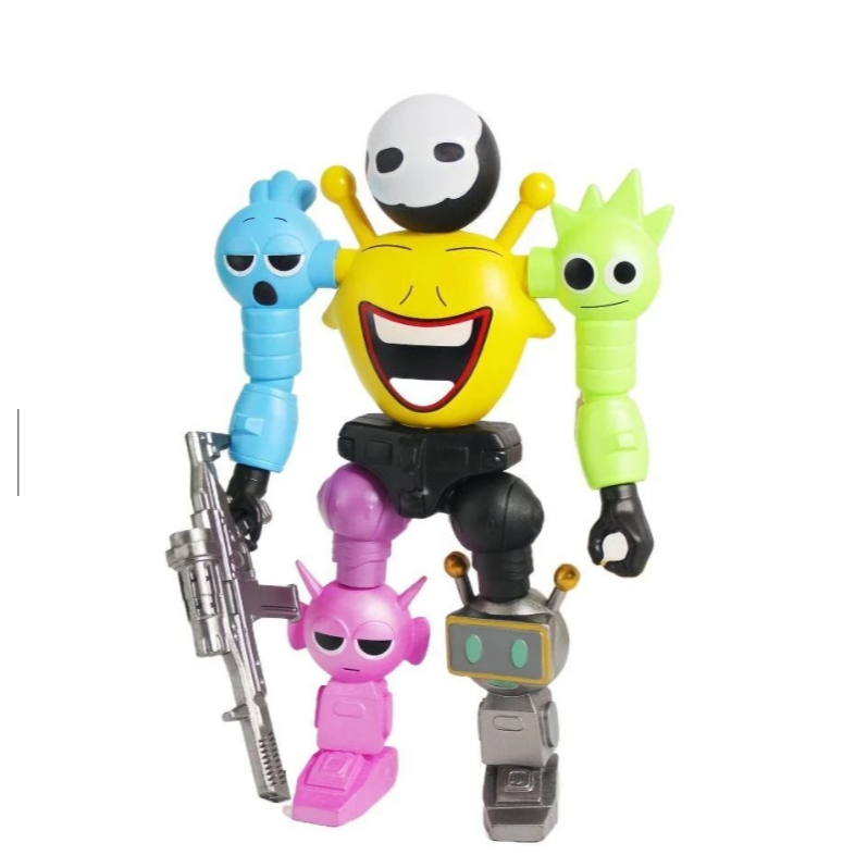 Sprunki Action Figure Set Sprunki Incredibox transforming robot for ...
