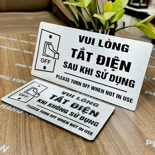 [New product - High quality] Power off sign when not in use, reminder ...