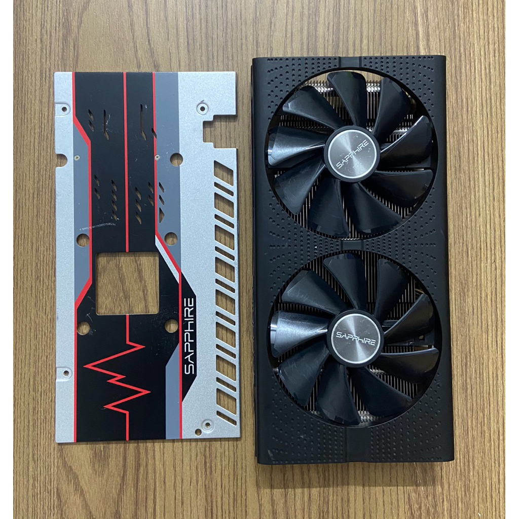 AMD RX 570 Sapphire Pulse Cooler Fan Set (No circuit) | Shopee Philippines