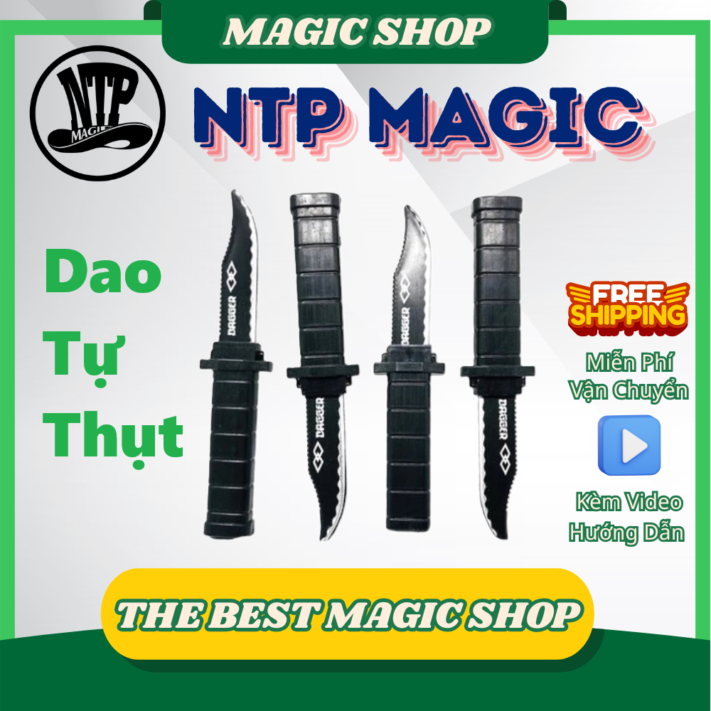 Magic self-retracting knife, imported toy, unrevealed happily (player's ...