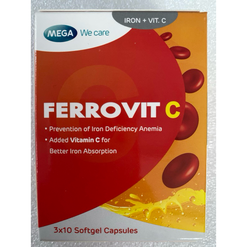 Ferrovit C - iron for the body, reduces anemia (drowsiness, dizziness ...