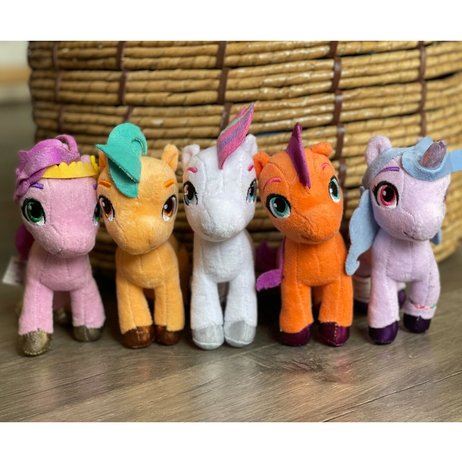 My Little Pony Plush Friendship Set of 5 unicorn teddy bears, 5 My ...