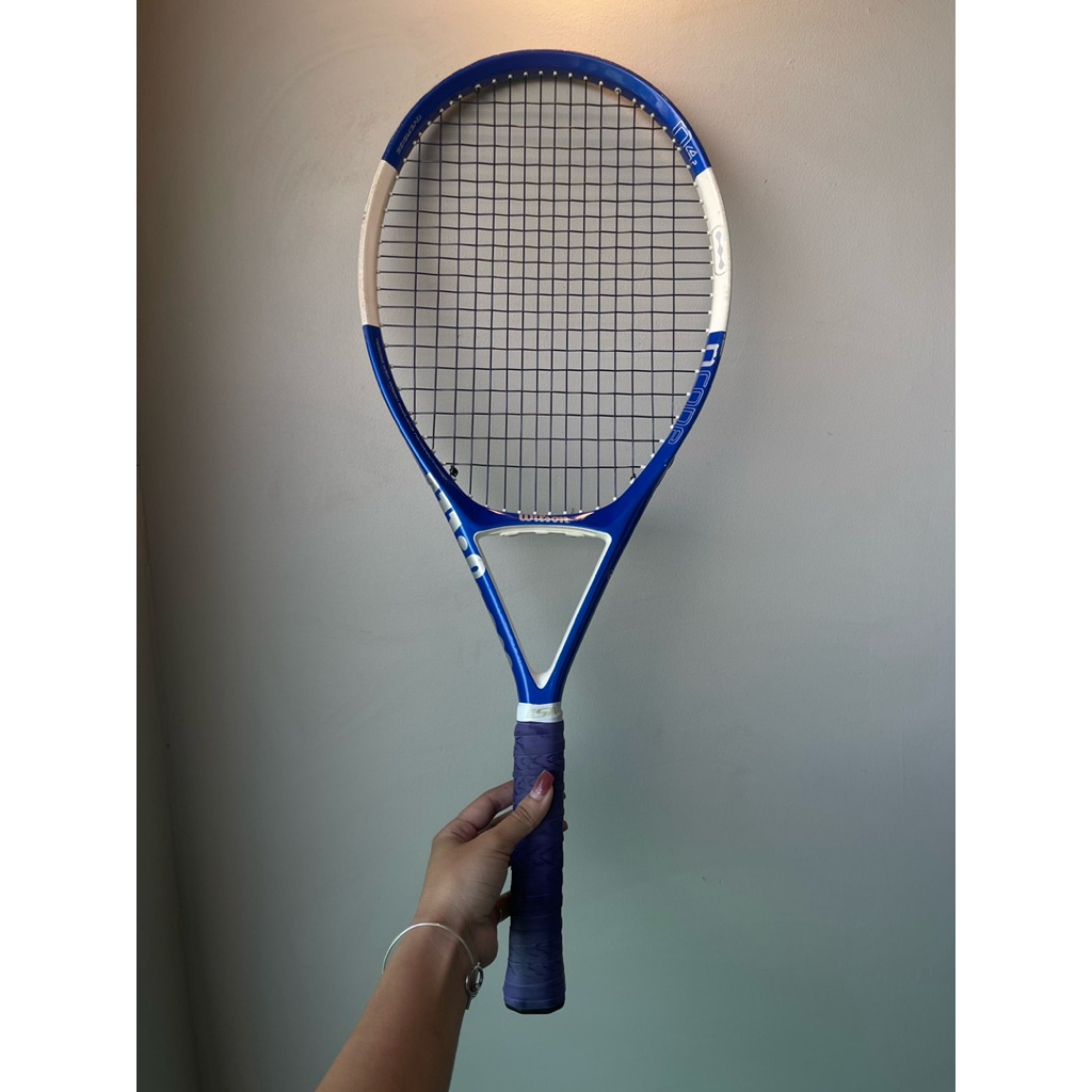 Pass wilson n code n4 tennis racket weighs 265g | Shopee Philippines