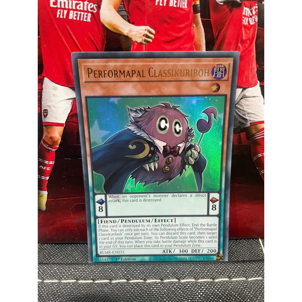 Performapal Classikuriboh Card - BLMR-EN031 - Ultra Rare 1st Edition ...
