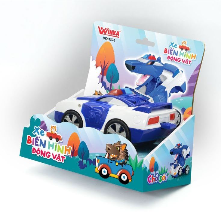 Animal Transformer Car Toy - Wolf - ML179 | Shopee Philippines