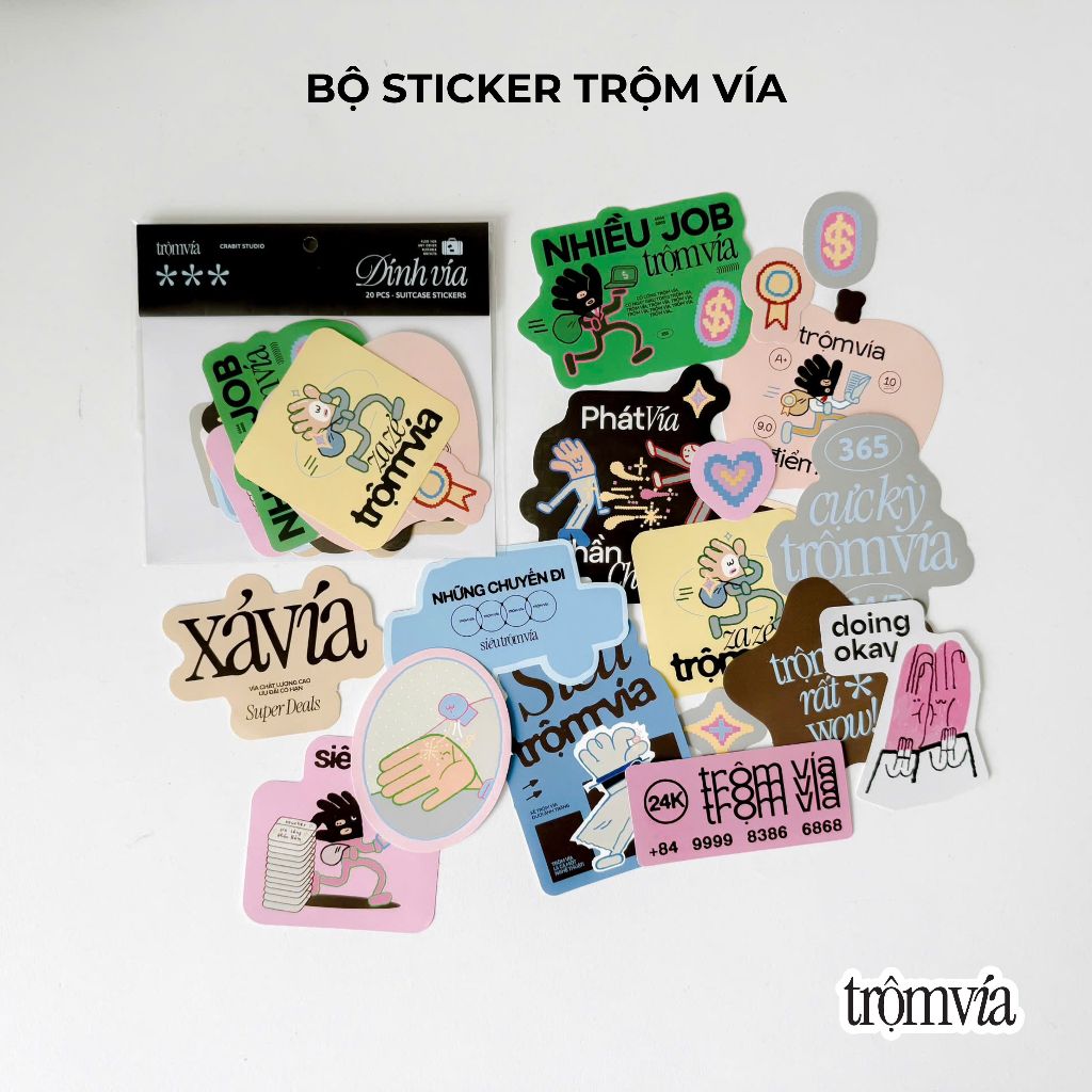 Stealing Stickers funny stickers accessories scrapbook notebook ...