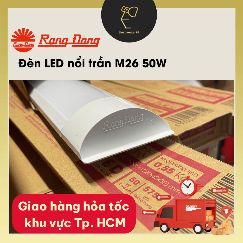 Rang Dong 0.6 meter - 1.2 meter led tube light set [M21/M26/M36] (HCMC ...