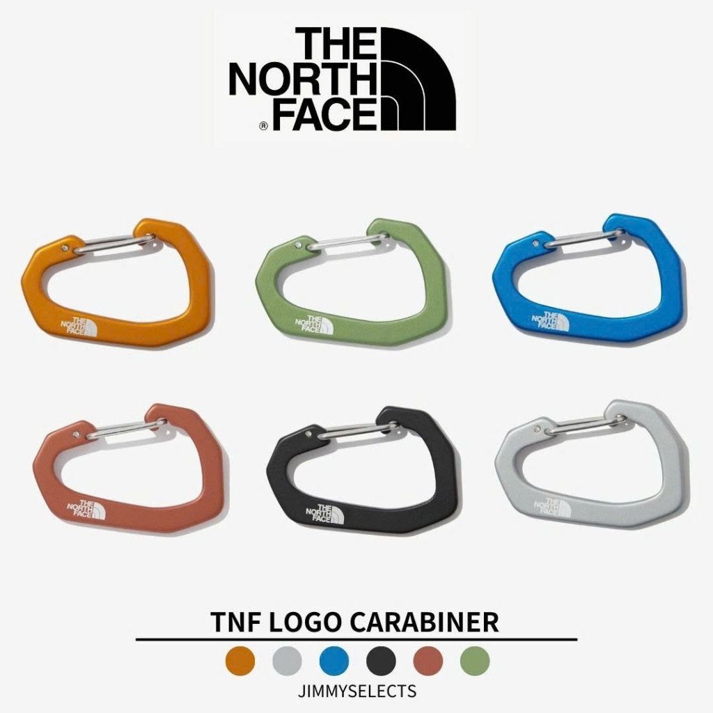 THE NORTH FACE Logo TNF Carabiner Keychain / Half Dome Logo Carabiner ...