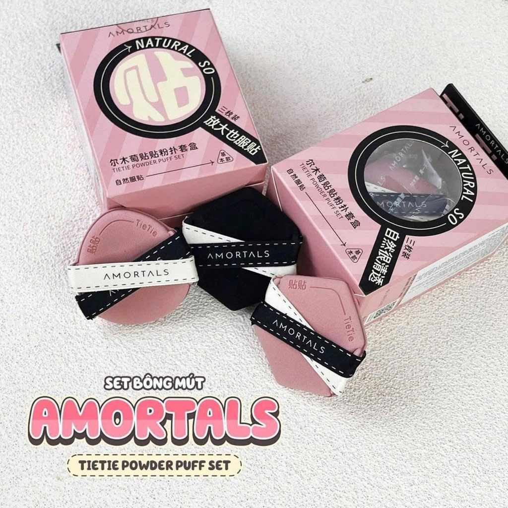 Amortals facial sponge and makeup brush Set | Shopee Philippines