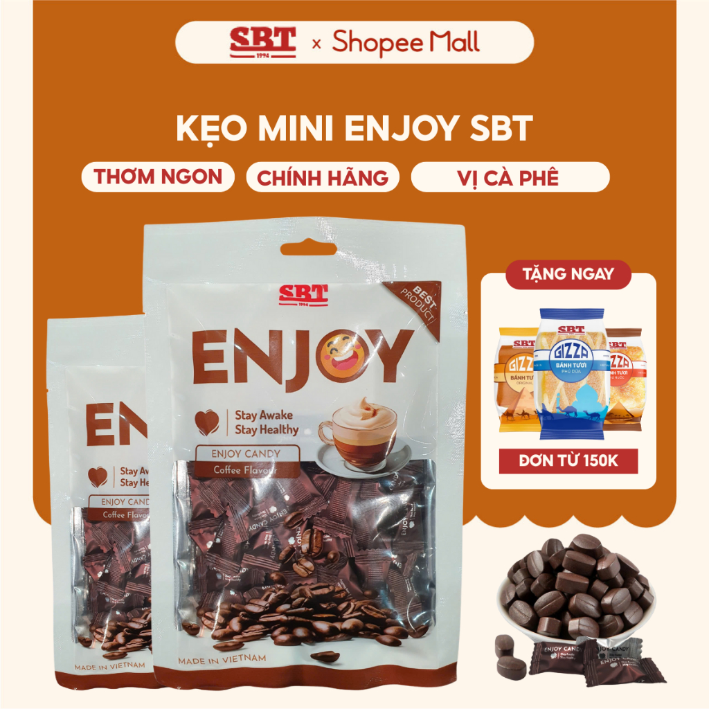 Enjoy SBT Coffee Candy Traditional Flavor 38g Pack - SBT Candy | Shopee ...