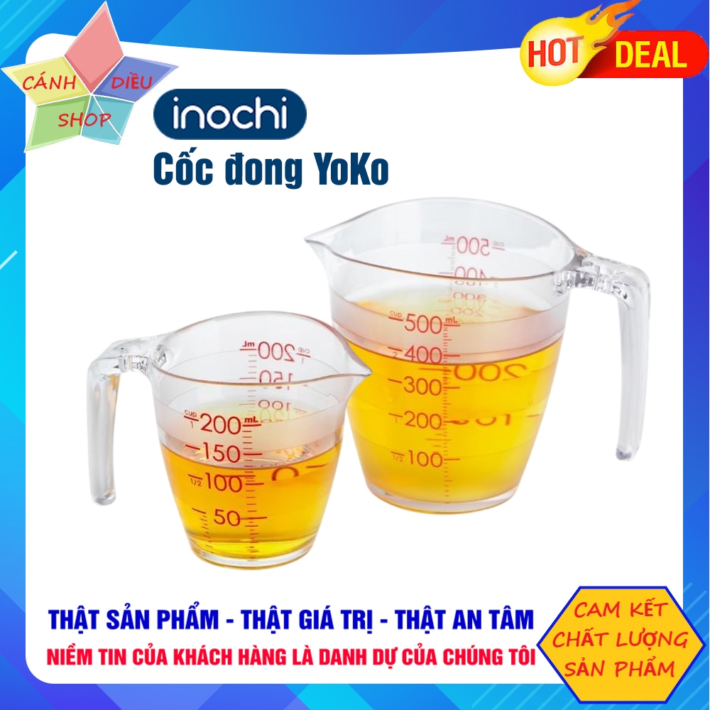 (Genuine Inochi) Yoko measuring cup Made of high quality virgin plastic ...